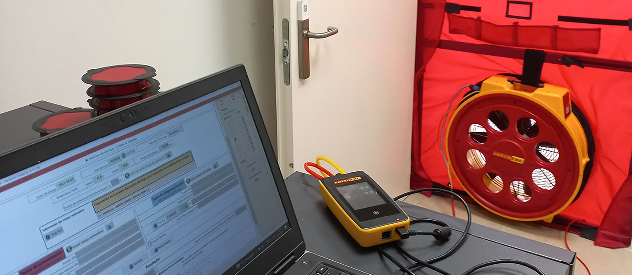 PRUEBA DE ESTANQUEIDAD O DOOR FAN TEST - Sistemas Contra Incendio